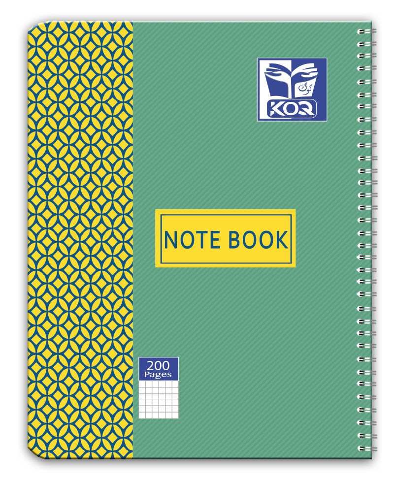 NOTEBOOK 200 pages A4 - Transformation de papier, Impression et emballage