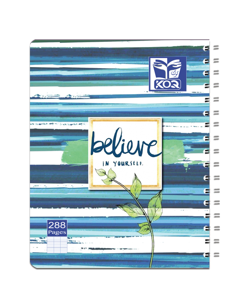 Cahier 288 pages - Transformation de papier, Impression et emballage