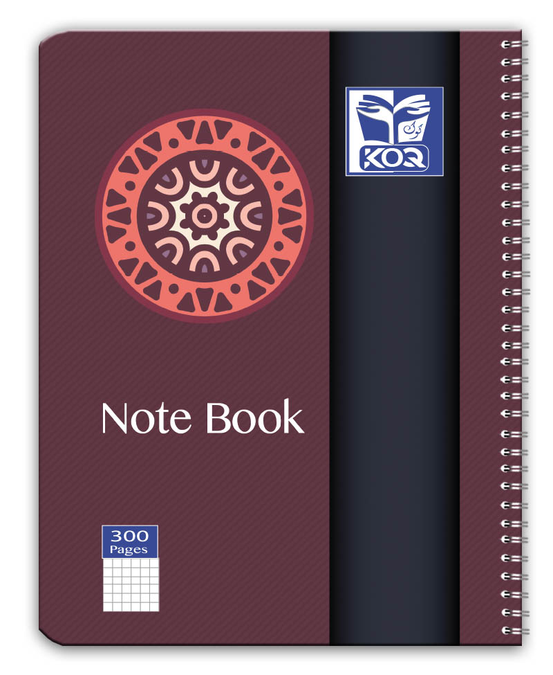 NOTEBOOK 300 pages A4 - Transformation de papier, Impression et emballage