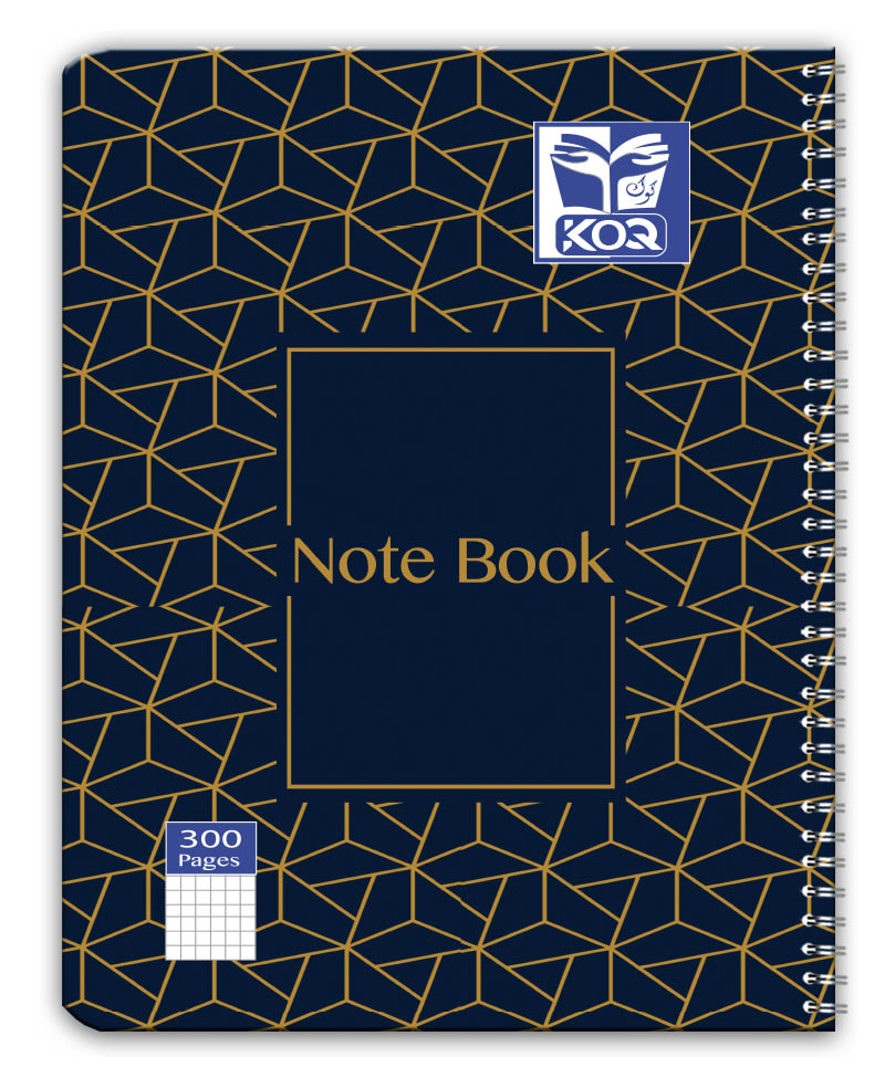 NOTEBOOK 300 pages A4 - Transformation de papier, Impression et emballage