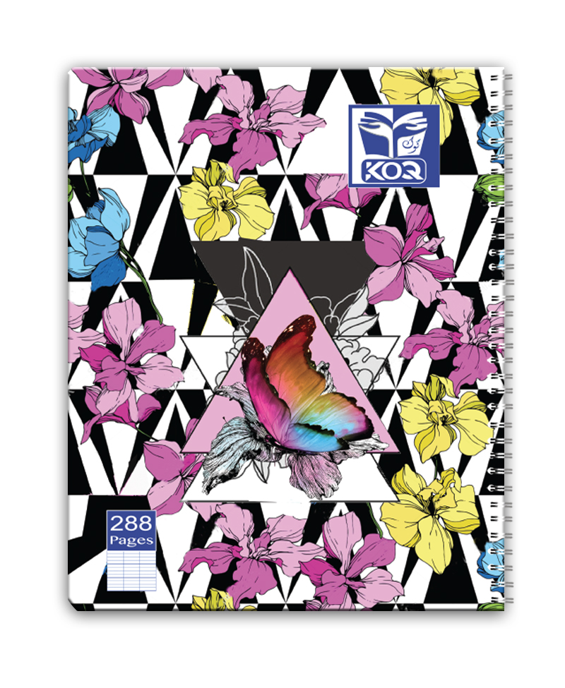 Cahier 288 pages - Transformation de papier, Impression et emballage